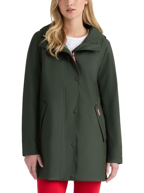 HUNTER Hunter Acacia Rubberized Water-Repellent Rain Jacket